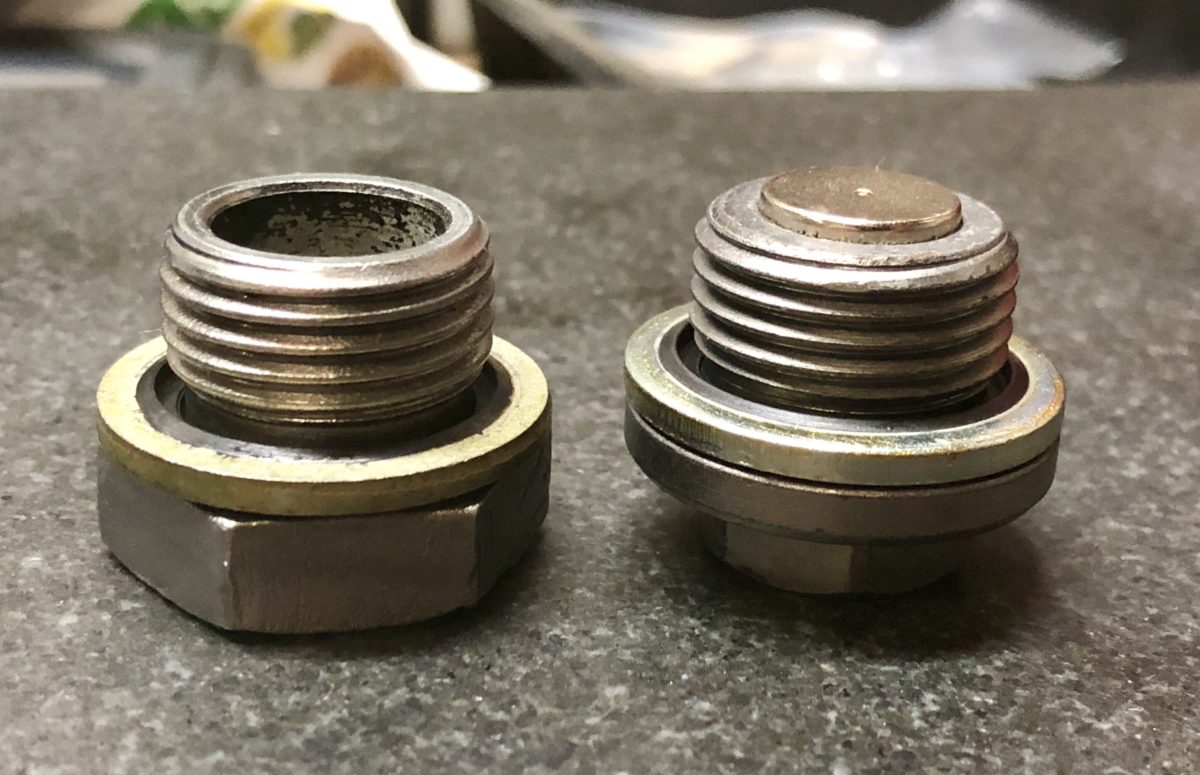 Dimple magnetic drain plug – Sunbeam Alpine Blog